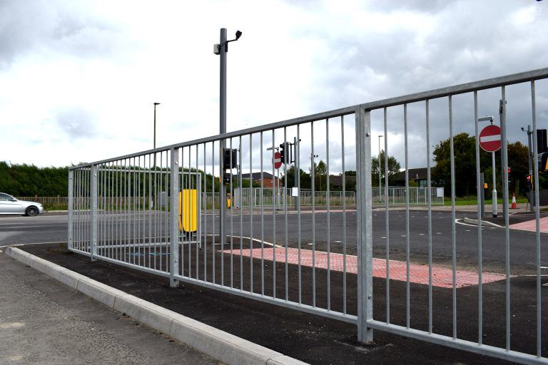 Pedestrian Guard Rail | Galvanised Steel Guardrails | Armco Direct ...